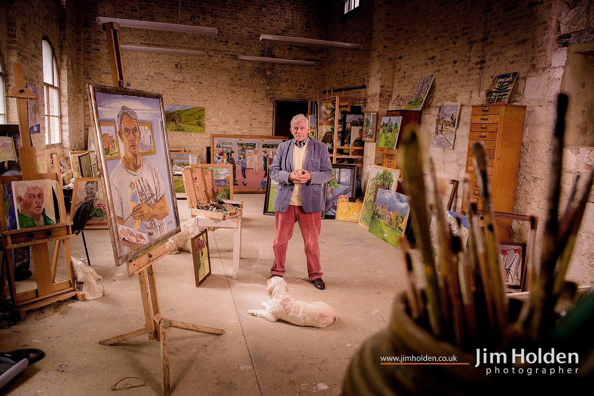 Lord Gage - portrait | Galleries | Client Area | Jim Holden Photographer